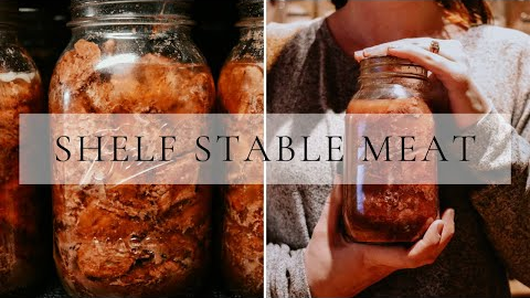 Shelf Stable MEAT and MEALS for your Pantry | Pressure