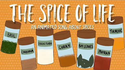 "The Spice of Life" - animated song for kids about SPICES!