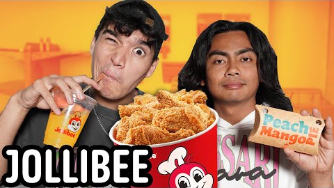 EATING THE ENTIRE JOLLIBEE MENU