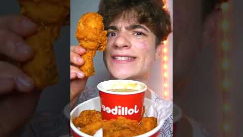 Eating Jollibee's entire menu 🔥🥵 (Spicy Edition)