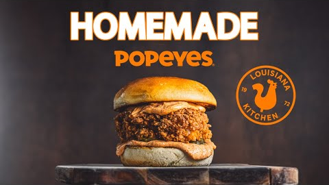 DIY Popeyes Spicy Chicken Sandwich | Copycat Recipe