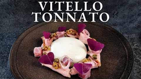 Michelin star VITELLO TONNATO at home | Famous Italian