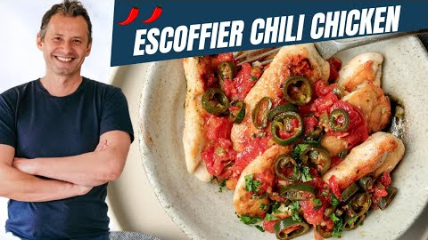 This 100 years old Escoffier 30 minutes chili chicken