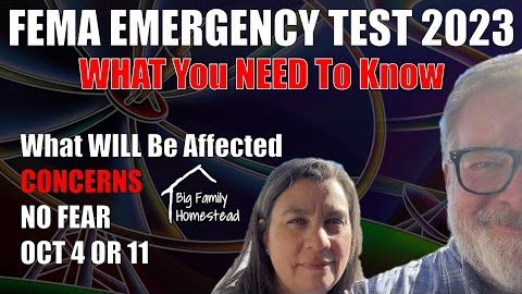 FEMA Emergency TEST OCT - WHAT To Expect