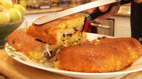 Tahchin Morgh (Baked Crispy Chicken Rice Cake with