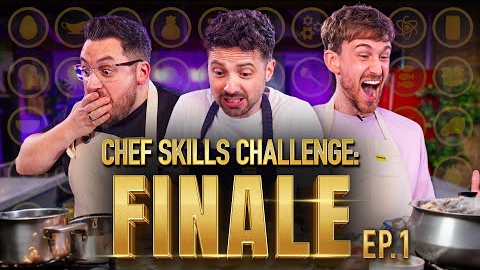 3 Course Meal for 3 Pro Judges!! | Chef Skills Challenge: