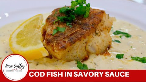 Cod Fish Recipe | How to cook Cod Fish with Creamy Butter