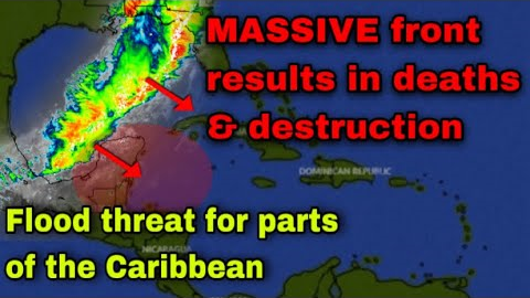MASSIVE weather system brings death & destruction,