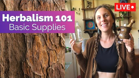 Herbalism 101 - Basic Supplies for Beginners