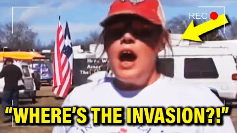 MAGA Border Convoy Instantly ERUPTS in Total CHAOS